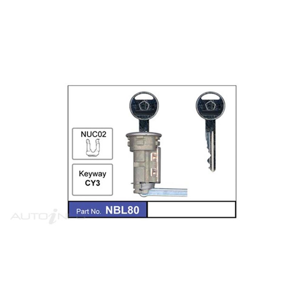 Nice Boot Lock Barrel - NBL80 | Supercheap Auto