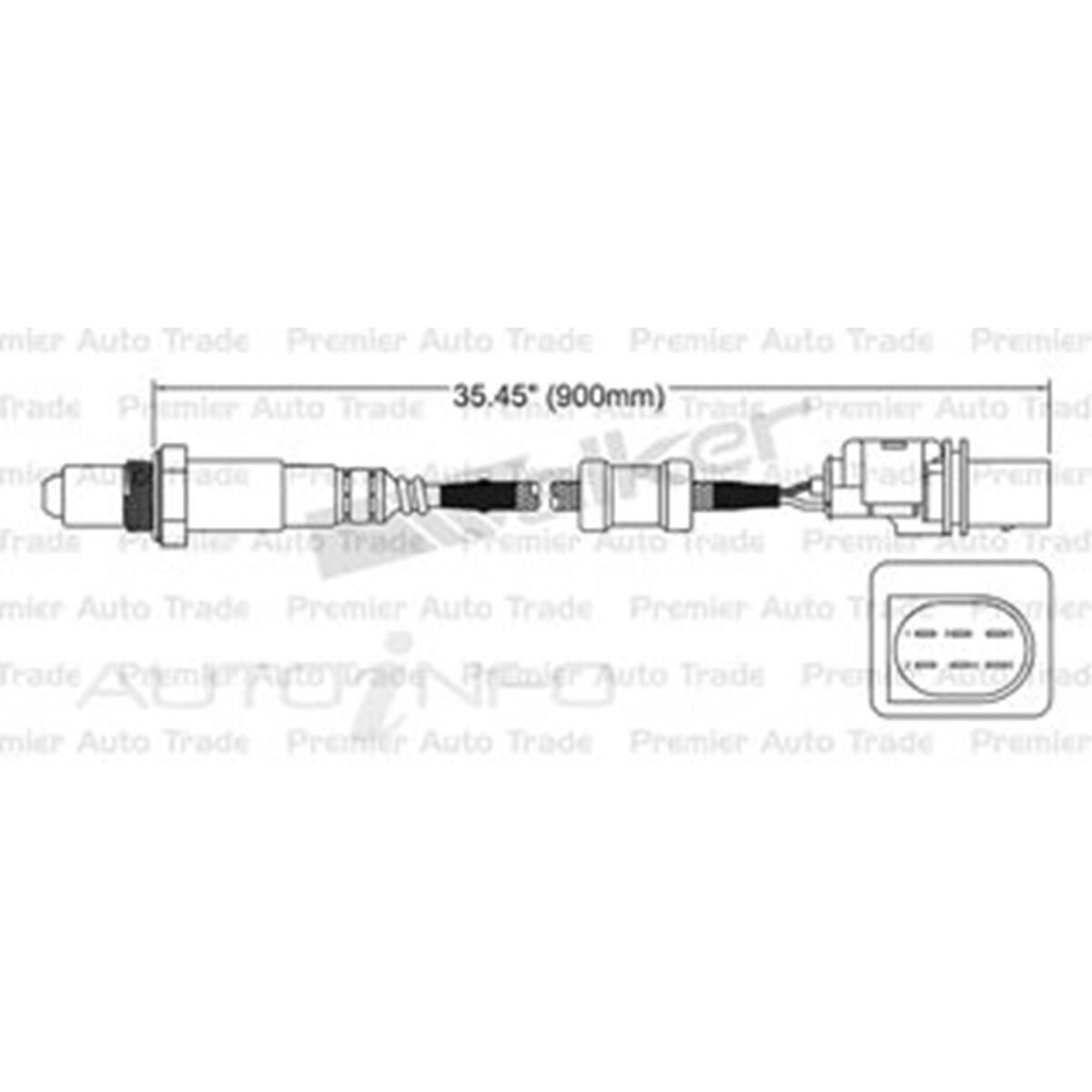 PAT Oxygen/Lambda Sensor Pre-Catalytic Converter/Manifold - EGO-257 ...