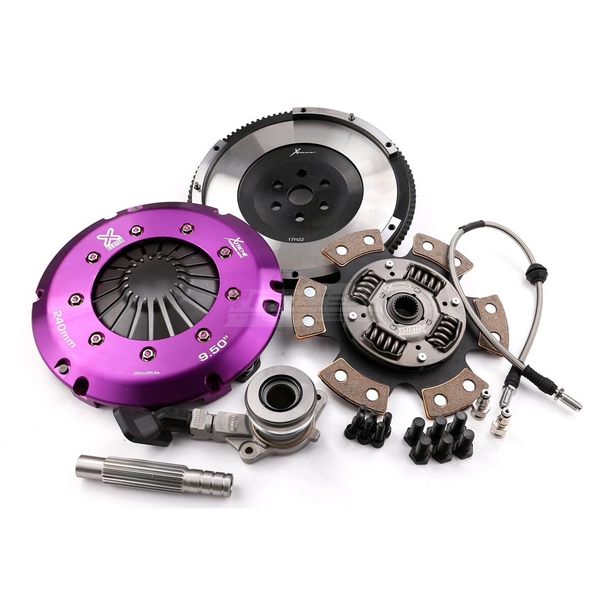 Xtreme Performance Race Clutch Kit - Sprung Ceramic, Includes Single ...