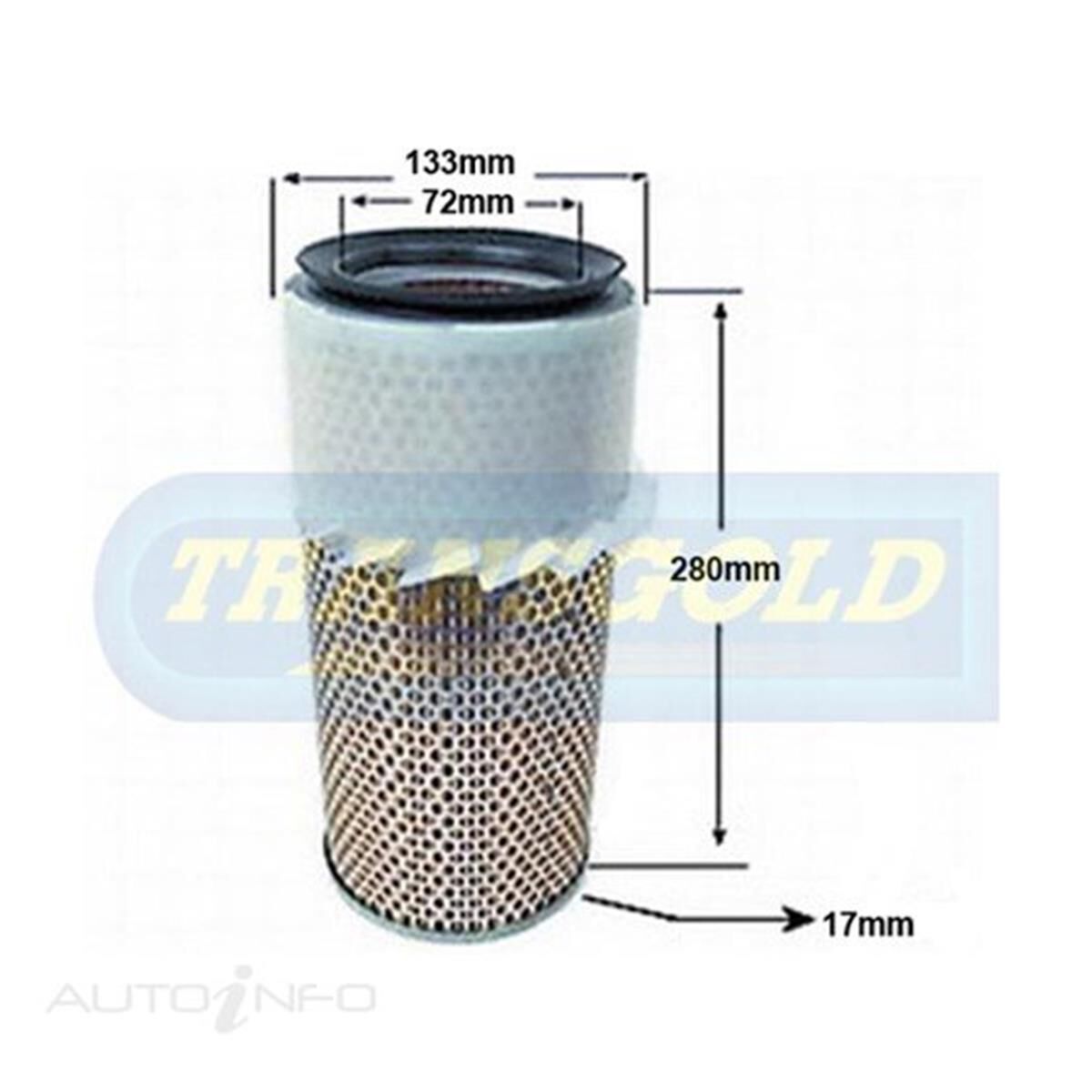 Transgold Air Filter - AF5866 | Supercheap Auto