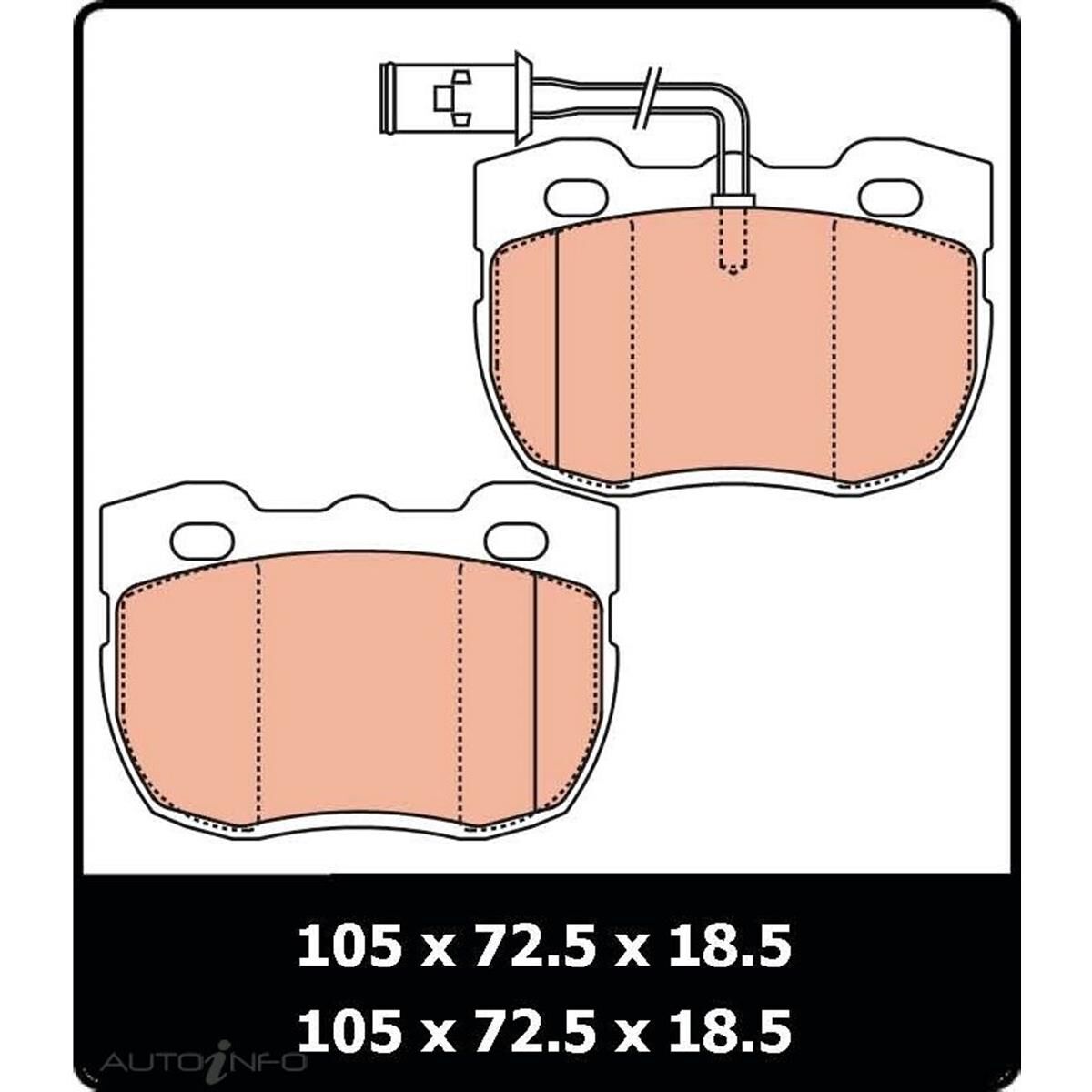 Remsa Brake Pads - 267 11 | Supercheap Auto