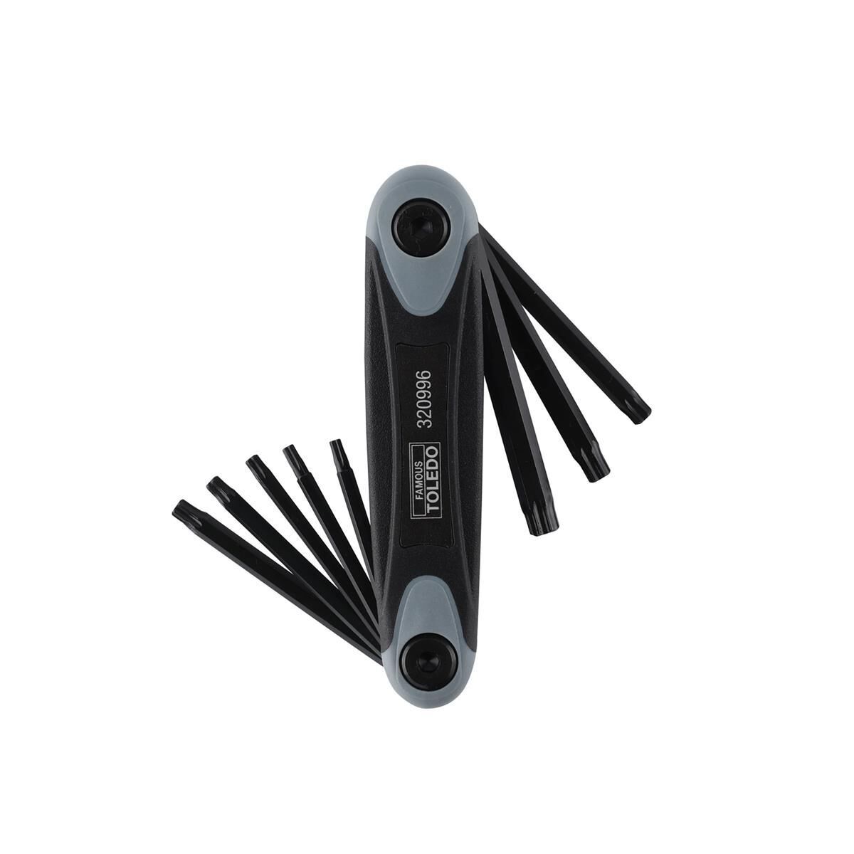 Toledo Torx Key Folding Set Standard - 320996 | Supercheap Auto