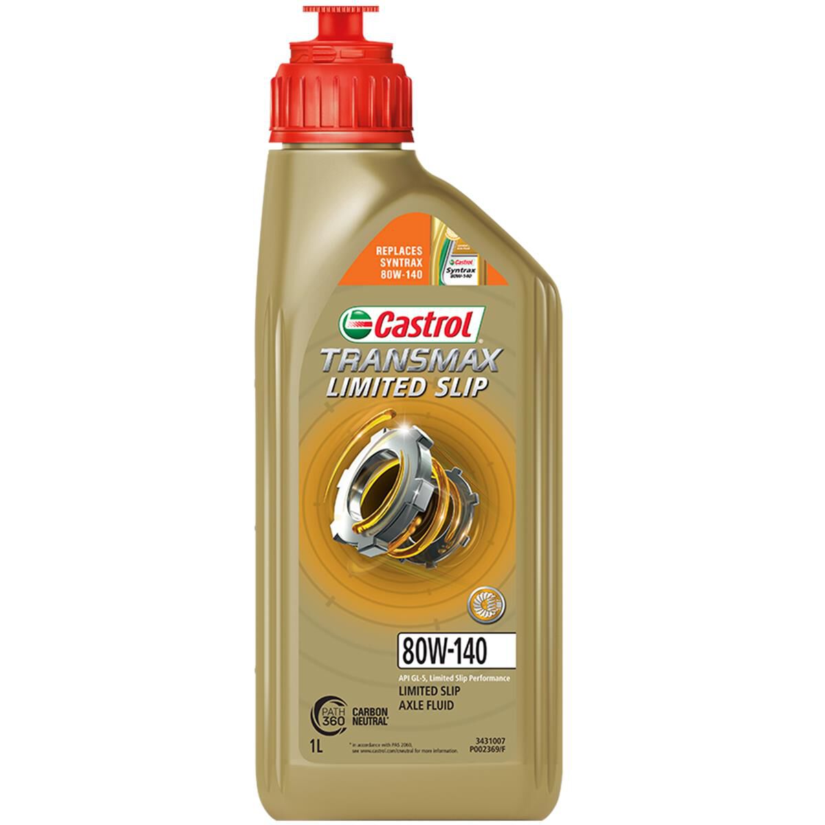 Castrol Transmax Limited Slip 80W-140 - 6 x 1L (Carton Only) - 3431007 ...