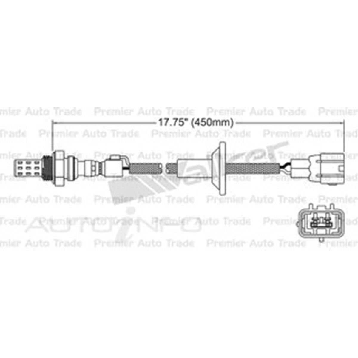 PAT Oxygen/Lambda Sensor Post Catalytic Converter - EGO-263 ...