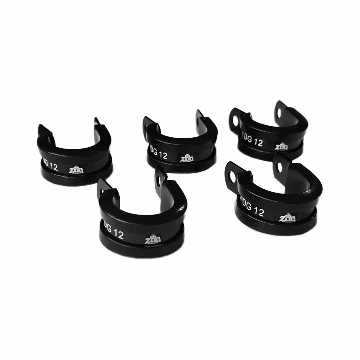 Zoo Performance AN4 Cushioned P Clips ID 9.5mm Pack Of 5 - ZOO-PLCC90 ...