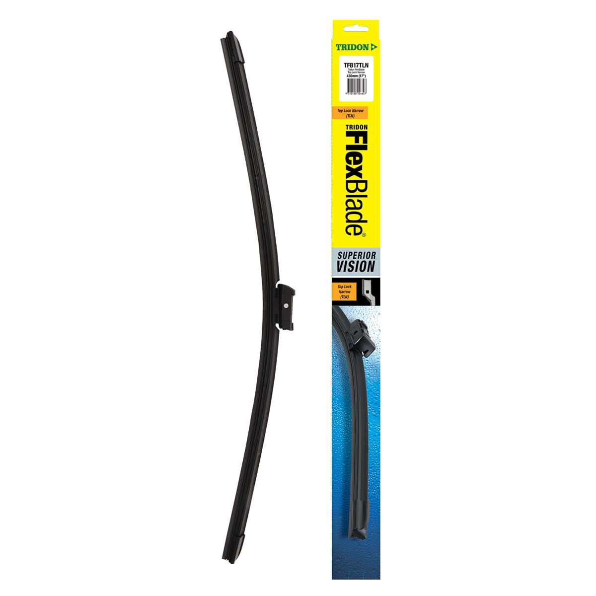 Tridon FlexBlade Wiper - 430mm (17"), Top Lock Narrow, TFB17TLN ...