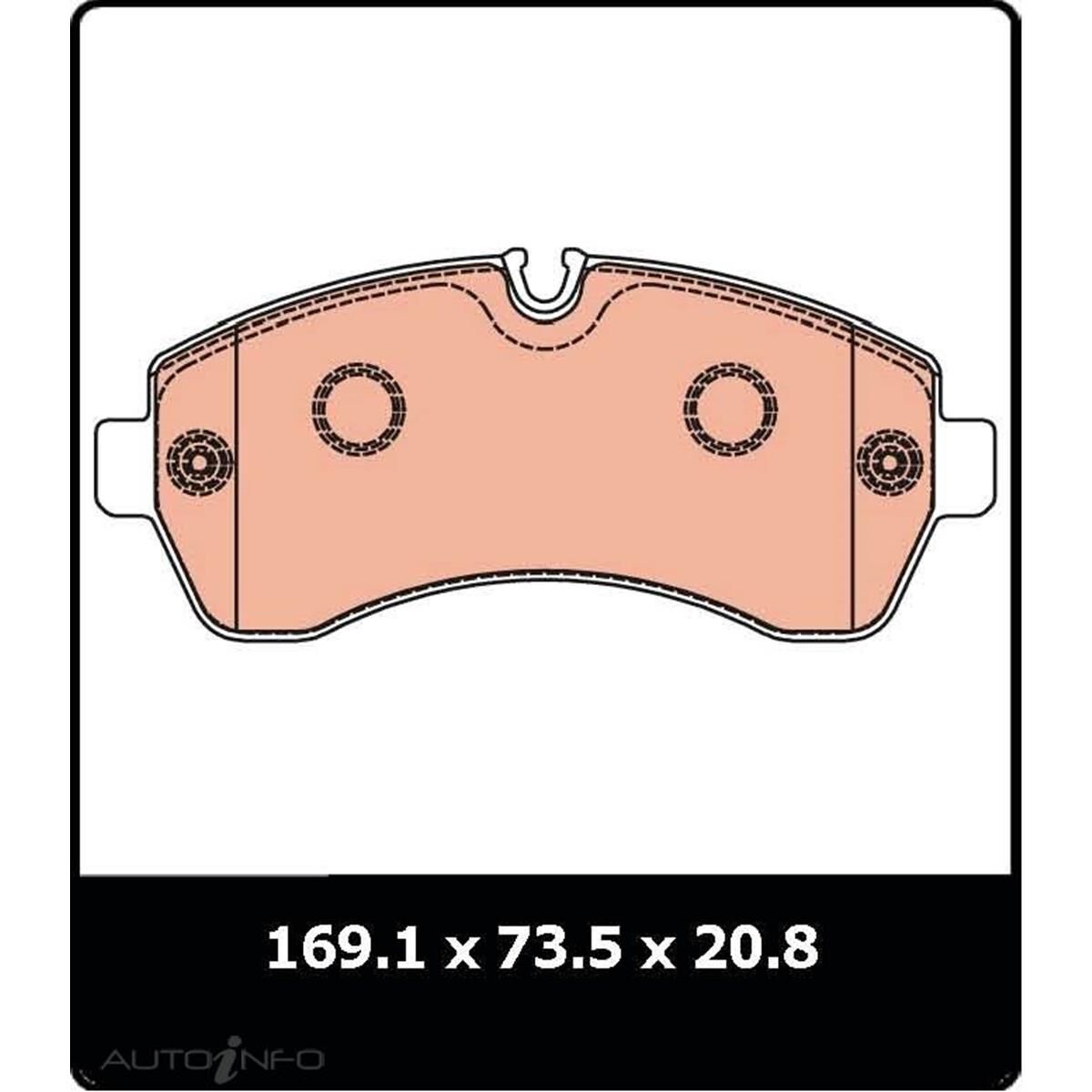 Remsa Brake Pads - 1243 00 | Supercheap Auto