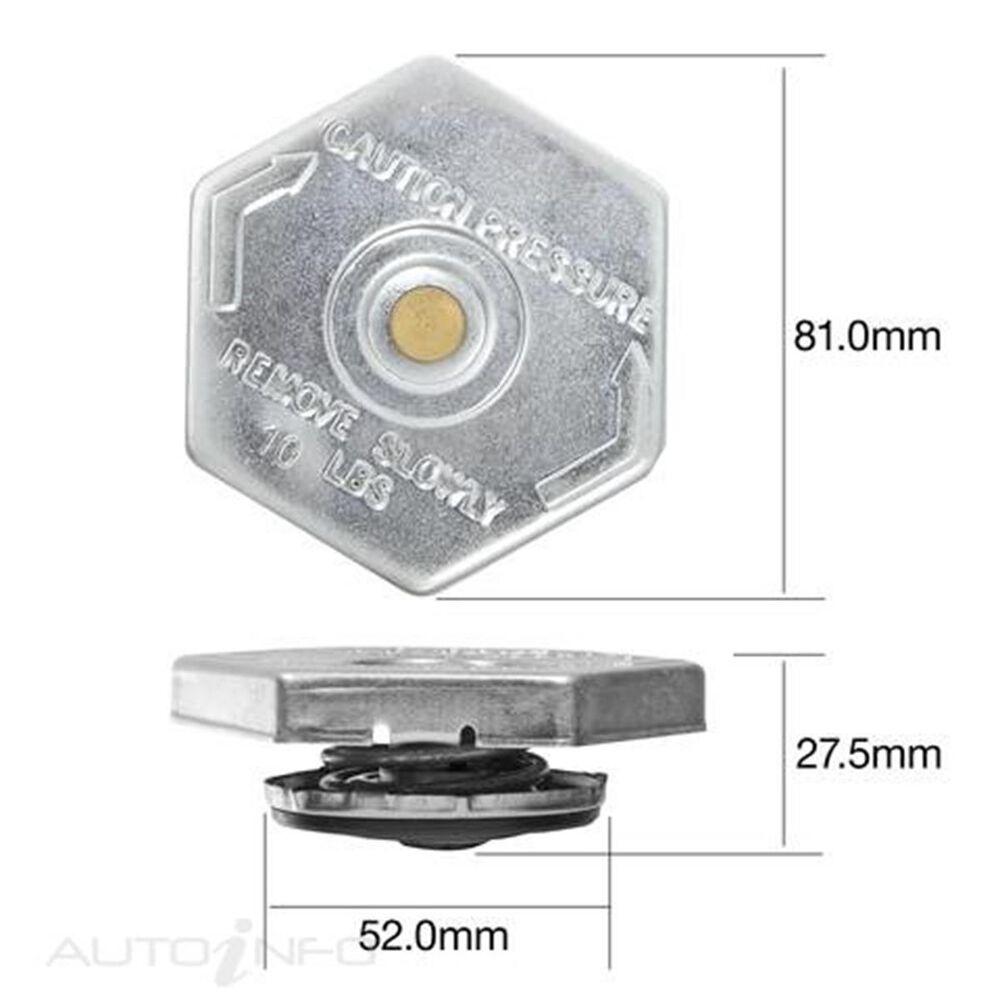 Tridon Radiator Cap CP1070 | Supercheap Auto