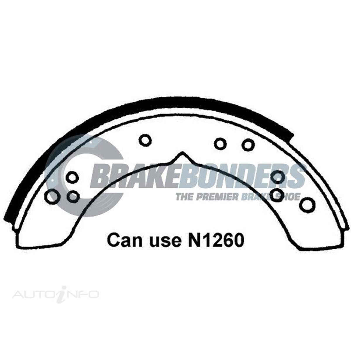 Brake Bonders Brake Shoes - N1430 | Supercheap Auto