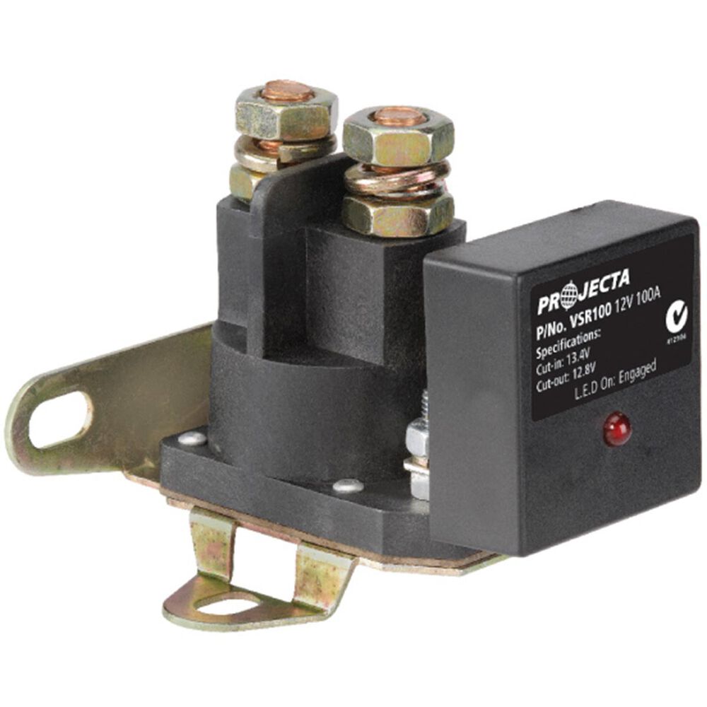 Projecta Voltage Sense Relay - 100A, 12V - VSR100 | Supercheap Auto