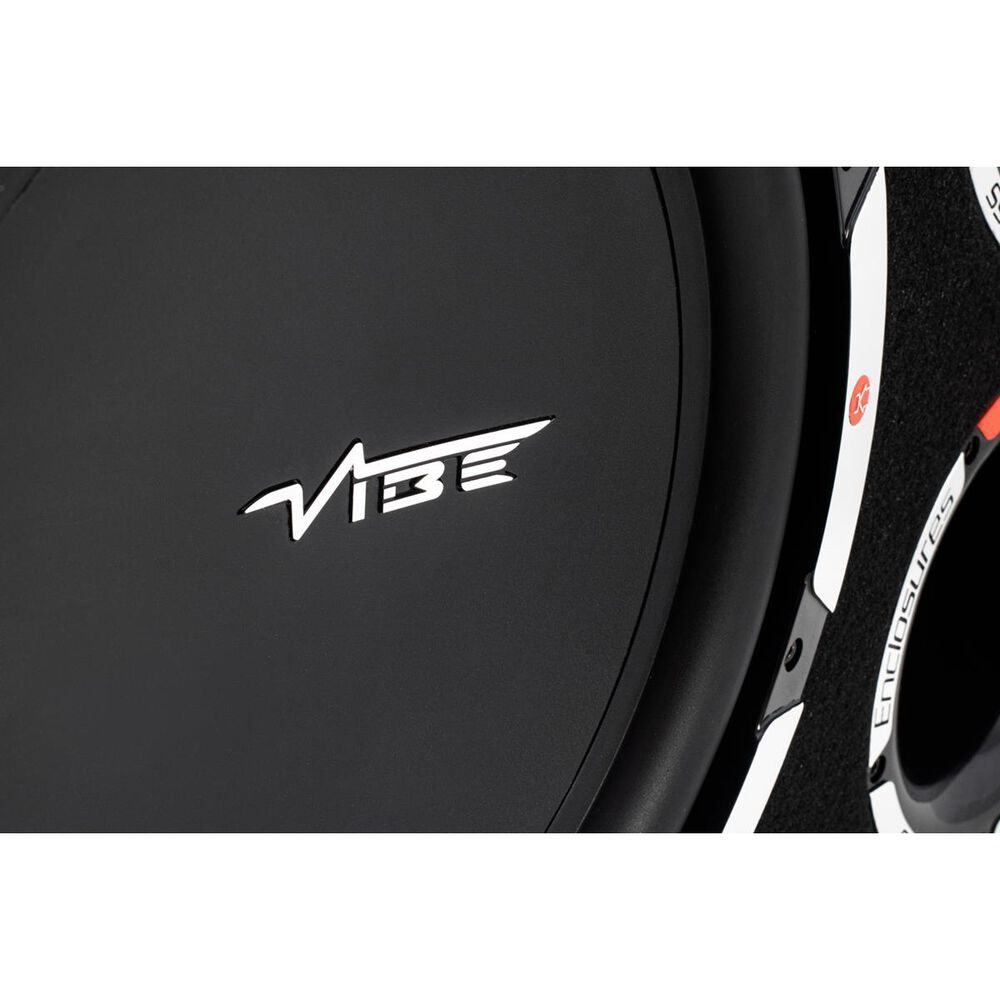 Vibe Slick Dual Subwoofers with Compact Enclosure - 12", Twin Vented ...