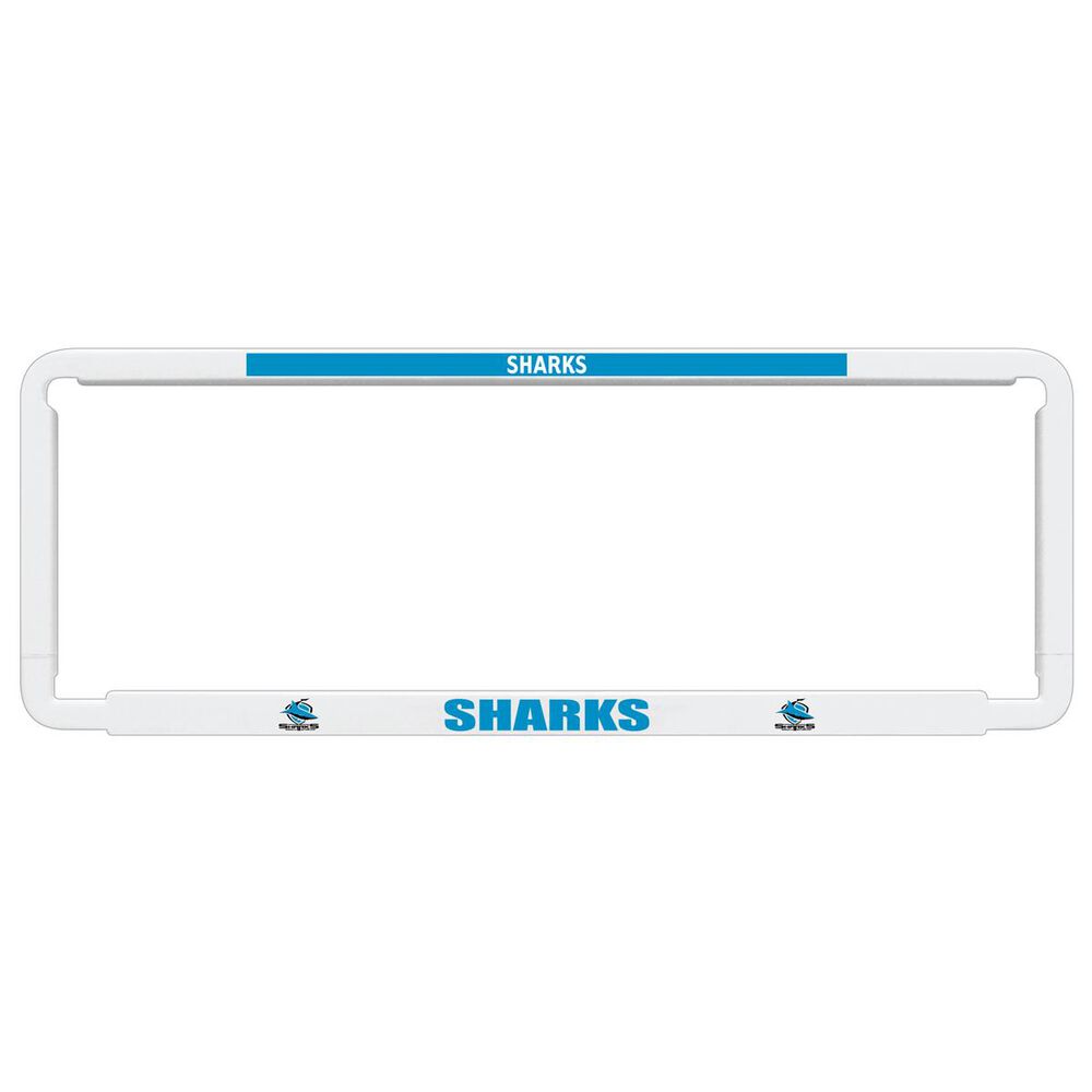 NRL Number Plate Frame - Sharks - NPNRL-SHA | Supercheap Auto