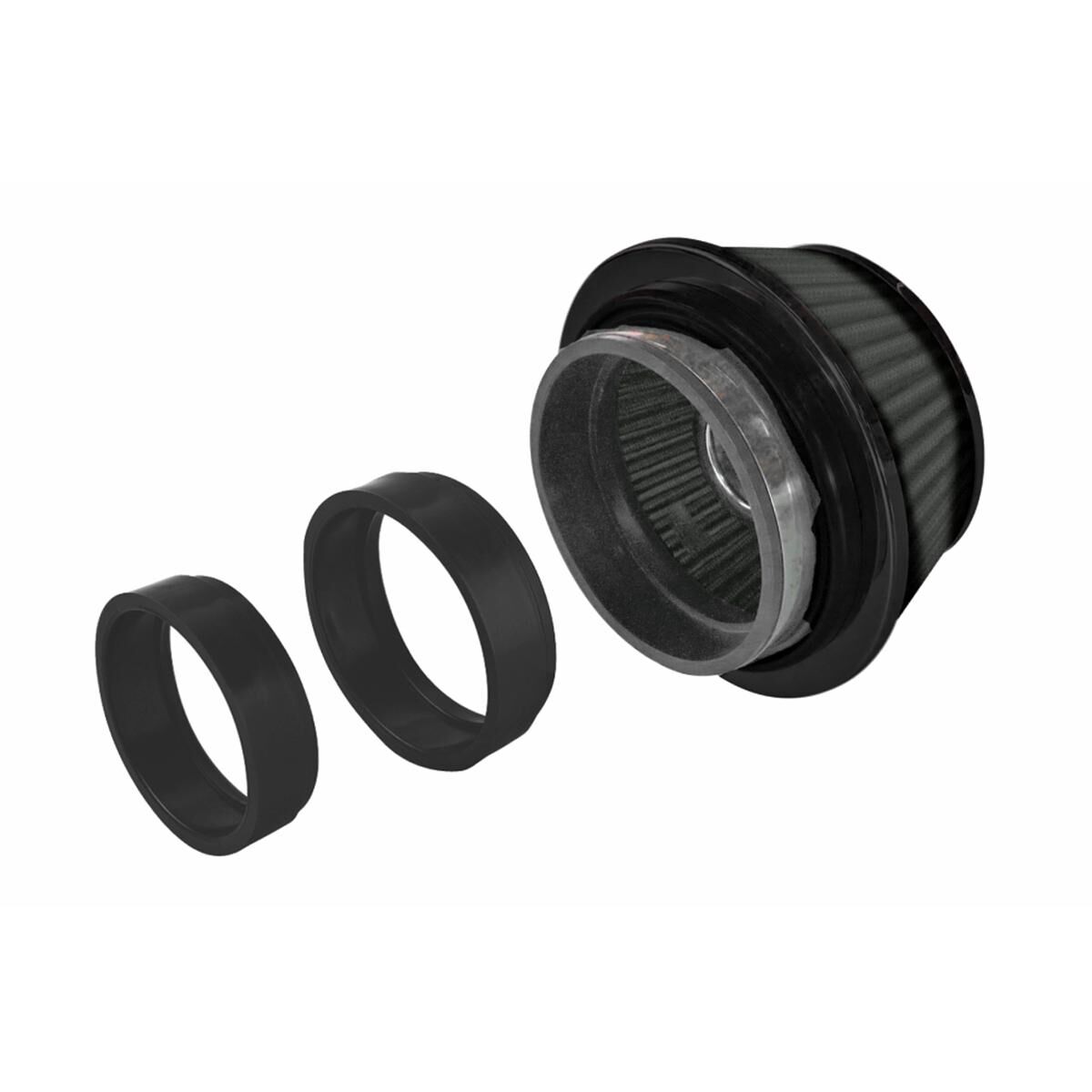 TFI Racing Air Filter Short 76-89-101mm Neck Black (Supercedes 8161 ...