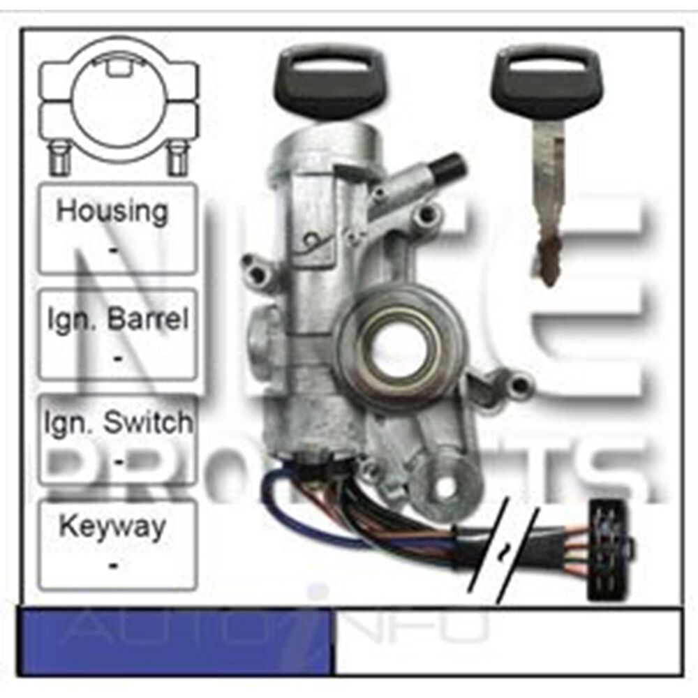 Nice Ignition Switch And Lock Assembly - NIC170 | Supercheap Auto