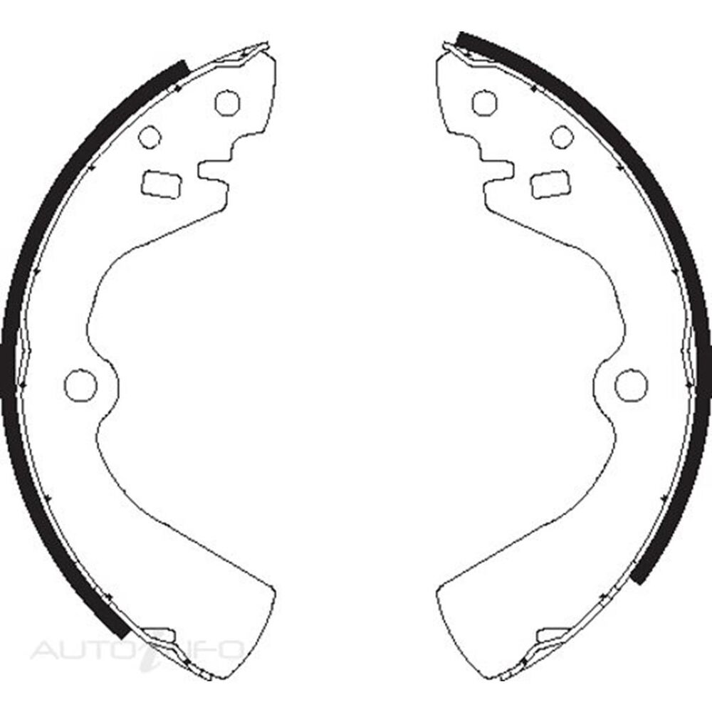 Bendix Brake Shoes - BS1656 | Supercheap Auto