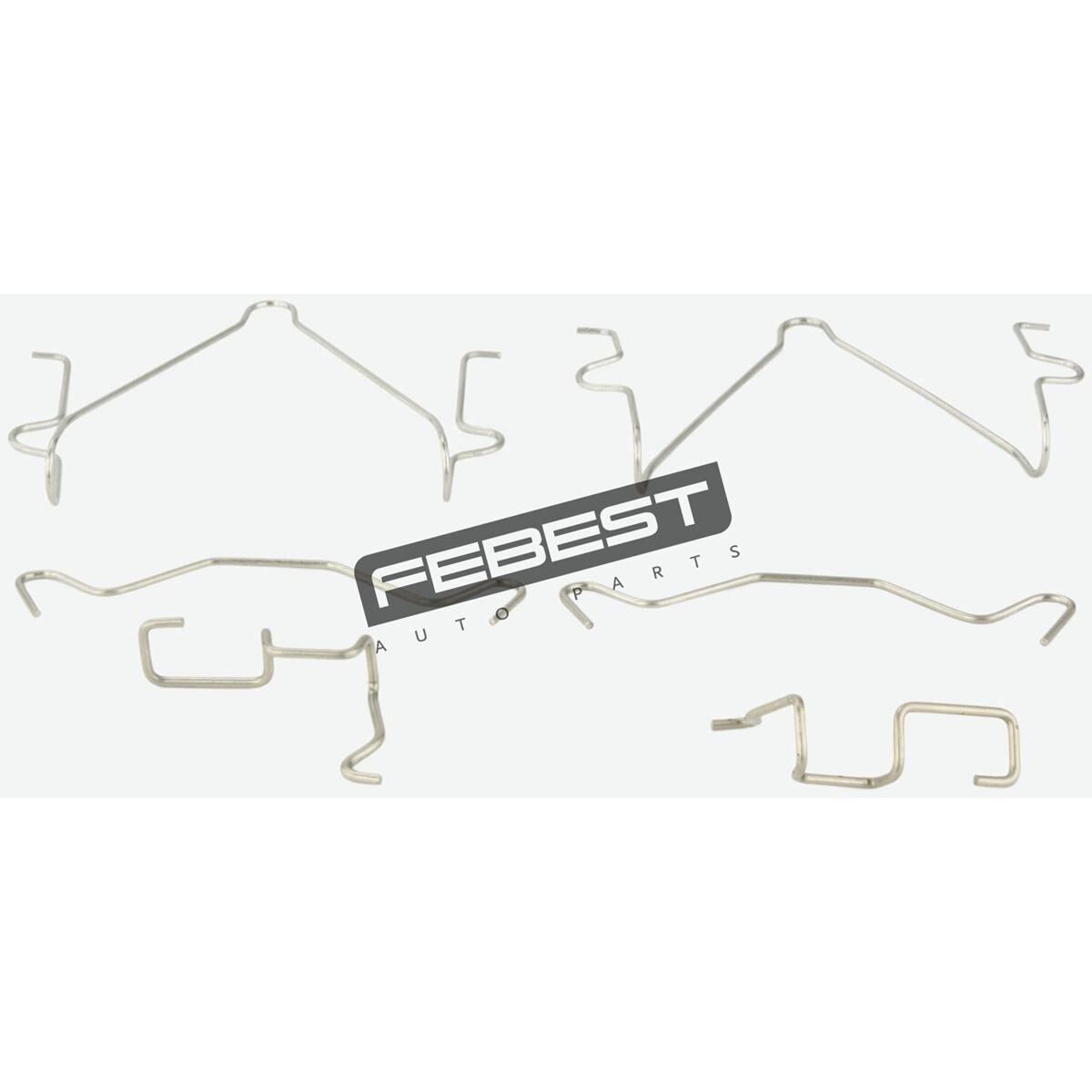 FEBEST Disc Brake Clip Set - 0403-K94WF | Supercheap Auto