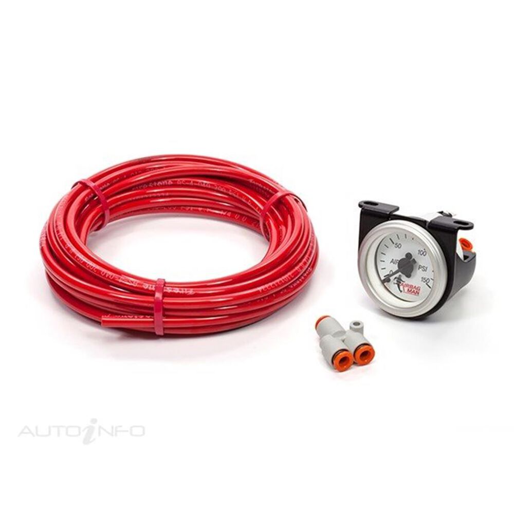 Airbag Man Single Monitoring Kit With Gauge - AC3100 | Supercheap Auto
