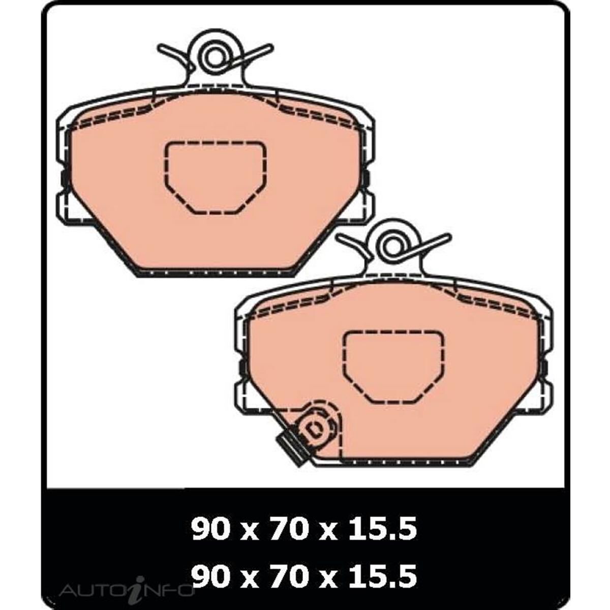 Remsa Brake Pads - 705 02 | Supercheap Auto