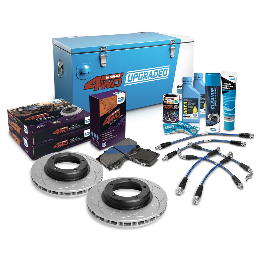 Bendix Ultimate 4WD Brake Upgrade Kit - U4WD-BUK75+2 | Supercheap Auto
