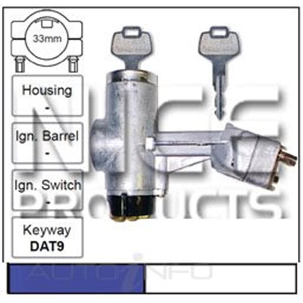 Nice Ignition Switch And Lock Assembly - NIC300 | Supercheap Auto