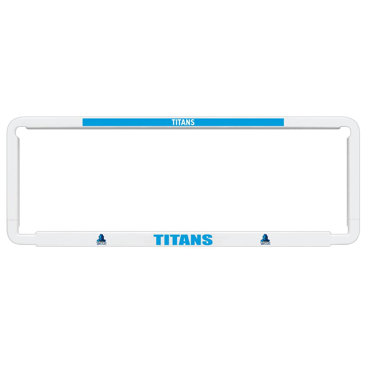 NRL Number Plate Frame - Titans - NPNRL-TTN | Supercheap Auto