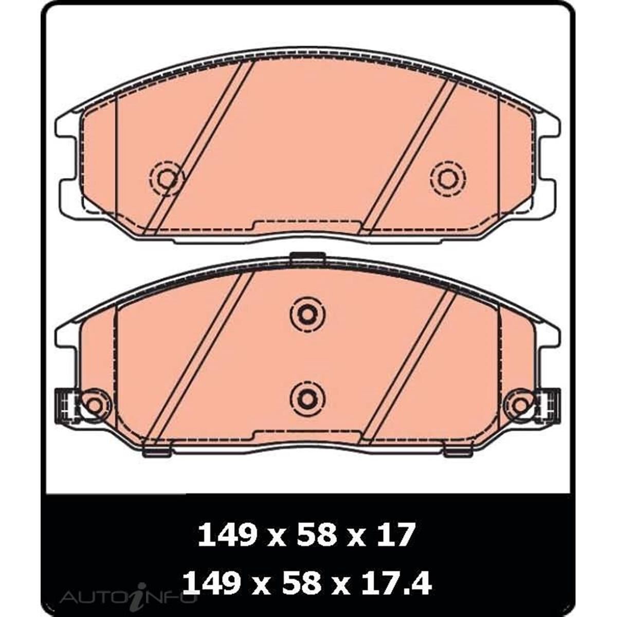Remsa Brake Pads - 771 12 | Supercheap Auto