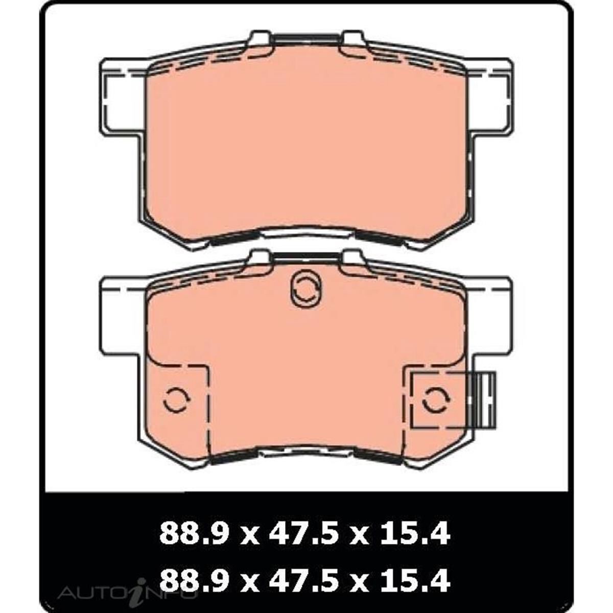 Remsa Brake Pads - 325 32 | Supercheap Auto