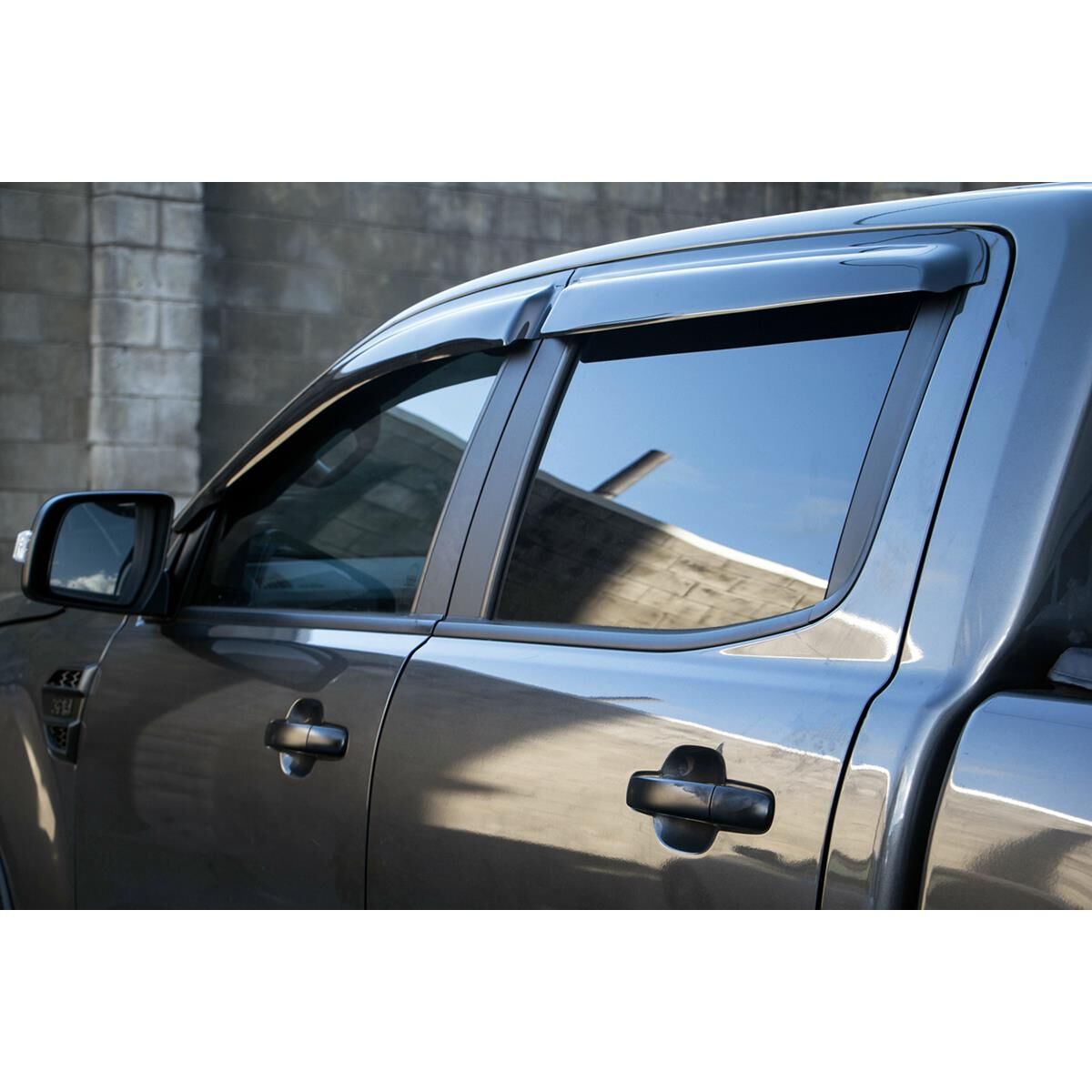 RubberTree Slimline Dark Tint Weather Shield to suit Rear Driver Side ...