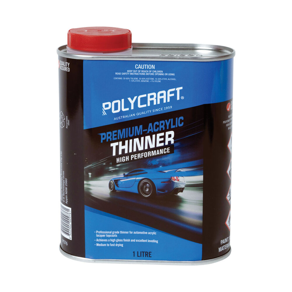 Polycraft Thinners Premium Acrylic 1L | Supercheap Auto