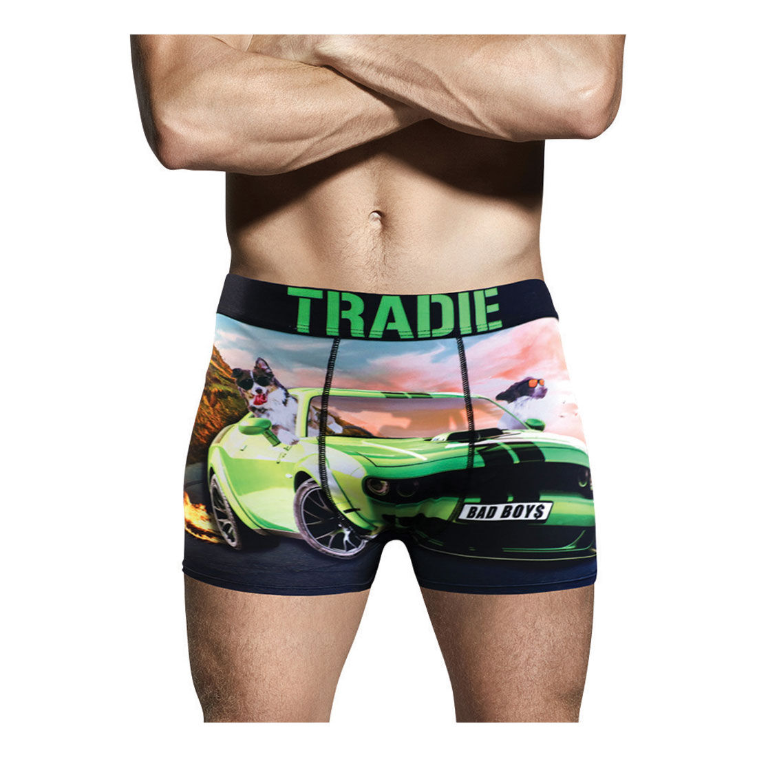 Tradie Mens Bad Boys Trunks Bad Boys M - * | Supercheap Auto