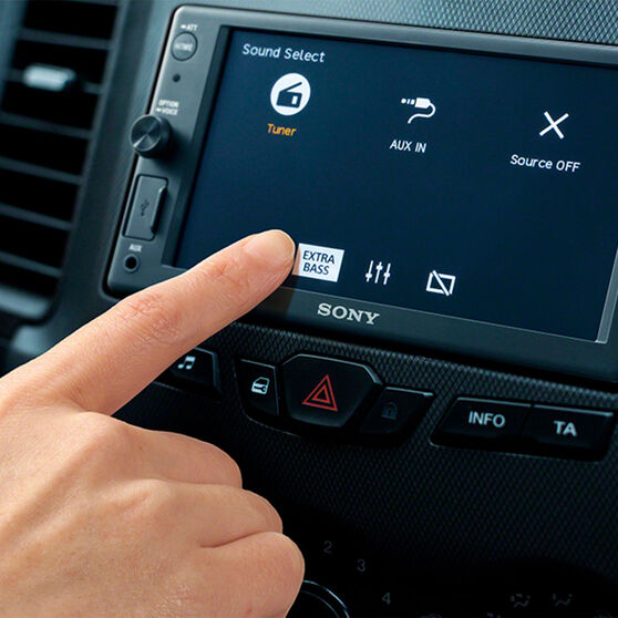 Sony XAV-AX1000 Apple Carplay Head Unit | Supercheap Auto