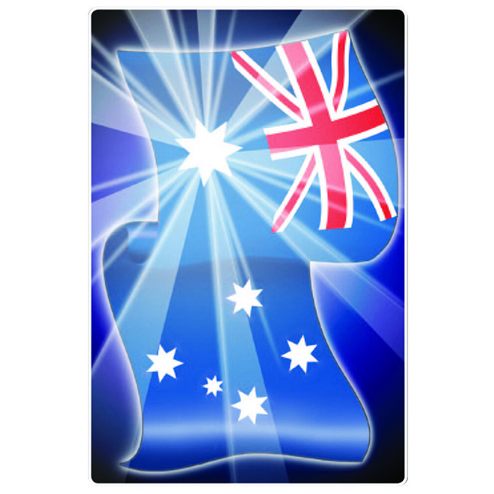 Sticker Aussie Flag, Vinyl | Supercheap Auto