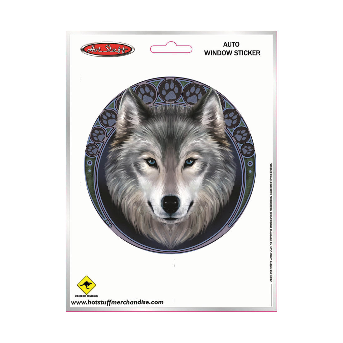 Sticker Lunar Wolf, Vinyl | Supercheap Auto