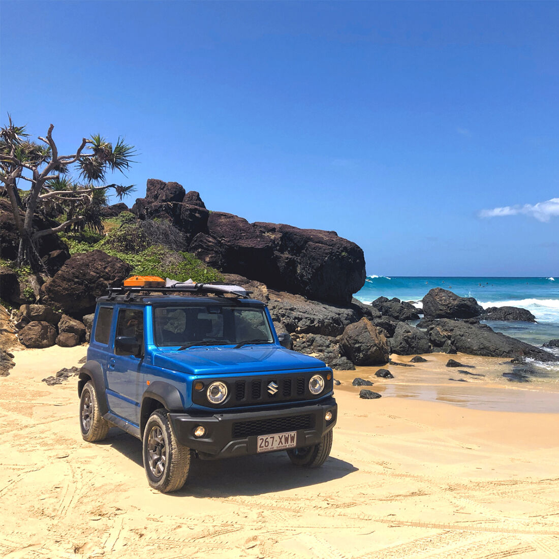 Maxtrax Mini Recovery Tracks - Orange, Pair | Supercheap Auto