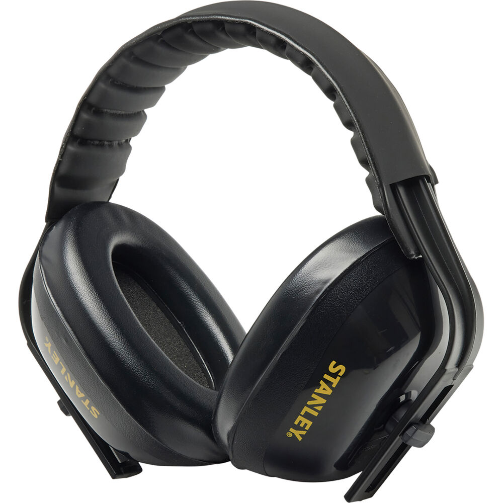 Stanley Earmuff Passive Black | Supercheap Auto