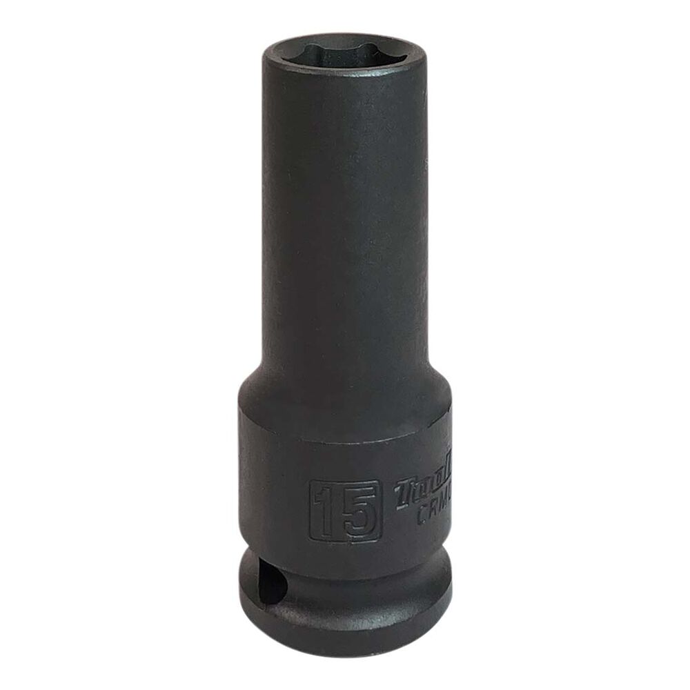 ToolPRO Impact Socket Deep 1/2" Drive 15mm | Supercheap Auto