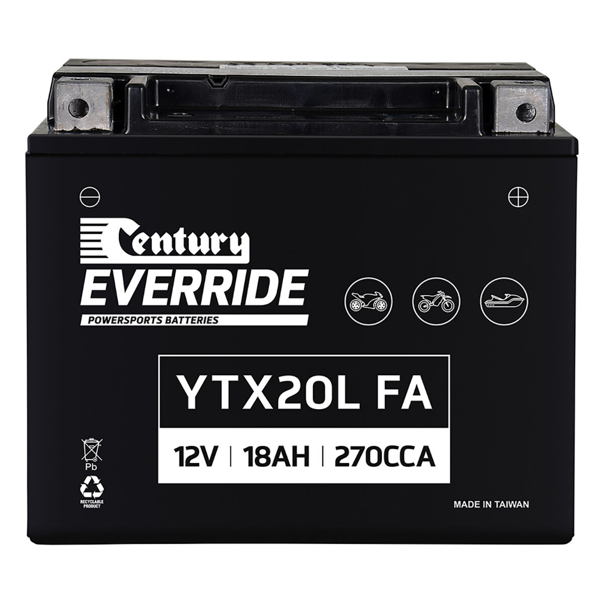 Small engine battery store