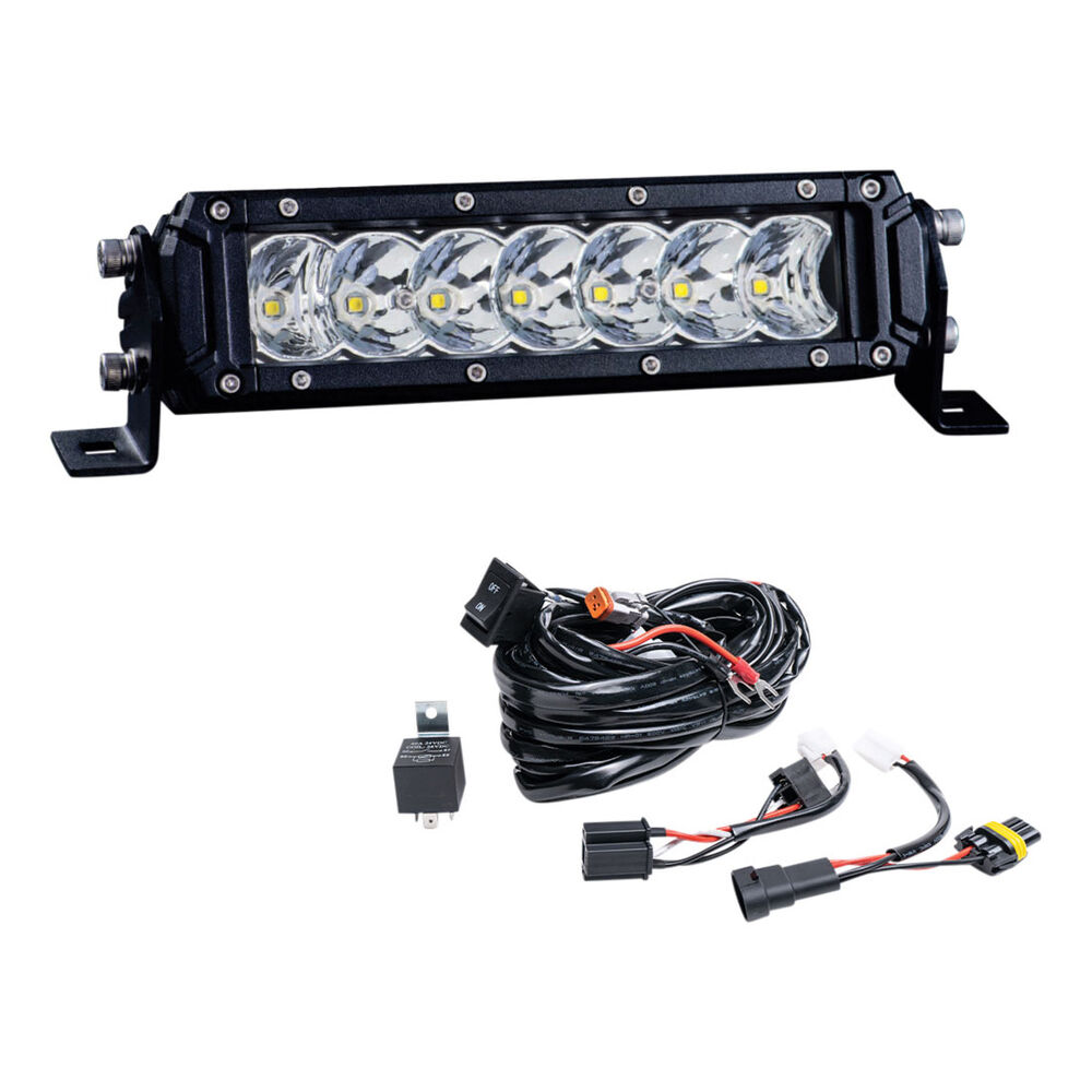 Ridge Ryder LED Driving Light Bar w/ harness - 7.5" 30W | Supercheap Auto