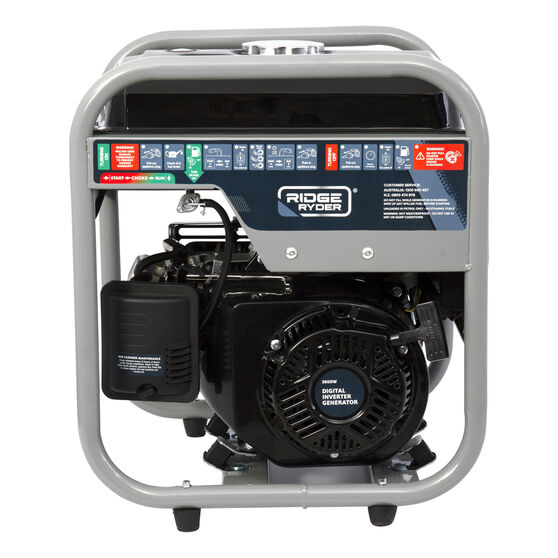 Ridge Ryder 3600W Inverter Generator Open Frame | Supercheap Auto
