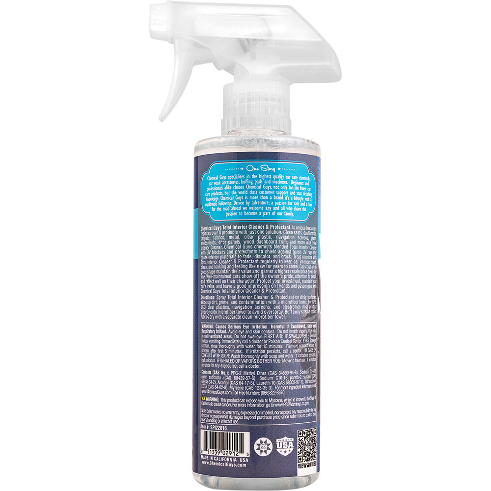Chemical Guys Total Interior Clean 473mL | Supercheap Auto