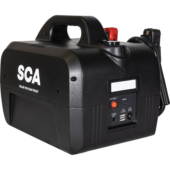 SCA Compact Jump Starter 12V 2400A 8 Cylinder Heavy Duty | Supercheap Auto