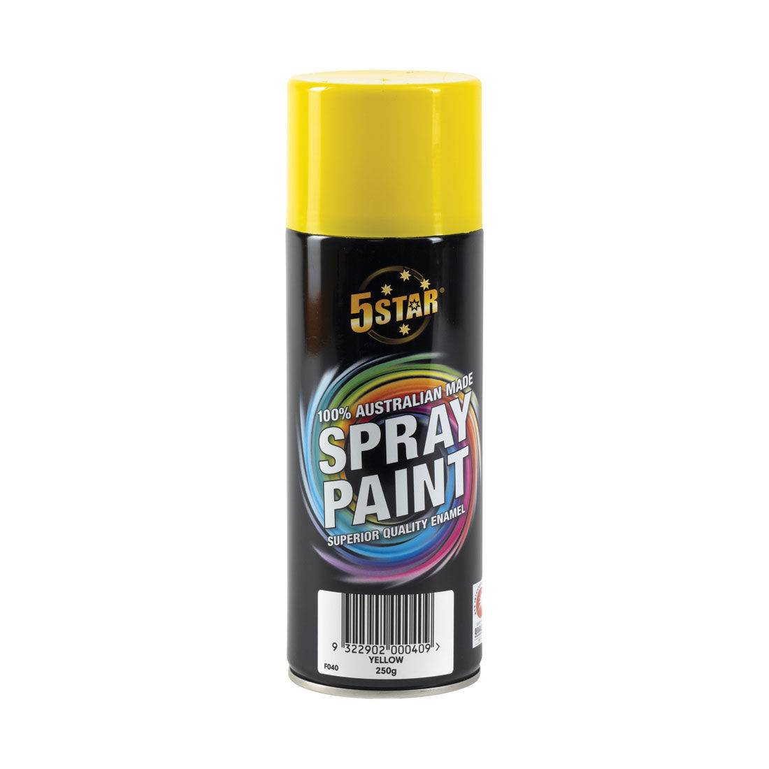 5 Star Enamel Spray Paint Yellow 250g | Supercheap Auto