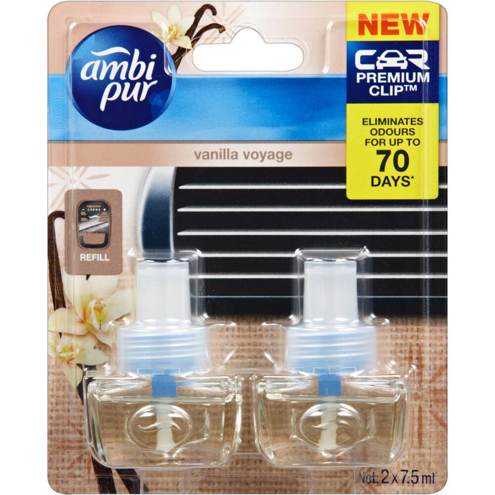 Ambi Pur Air Freshener Refill - Vanilla Voyage, 2 Pack | Supercheap Auto