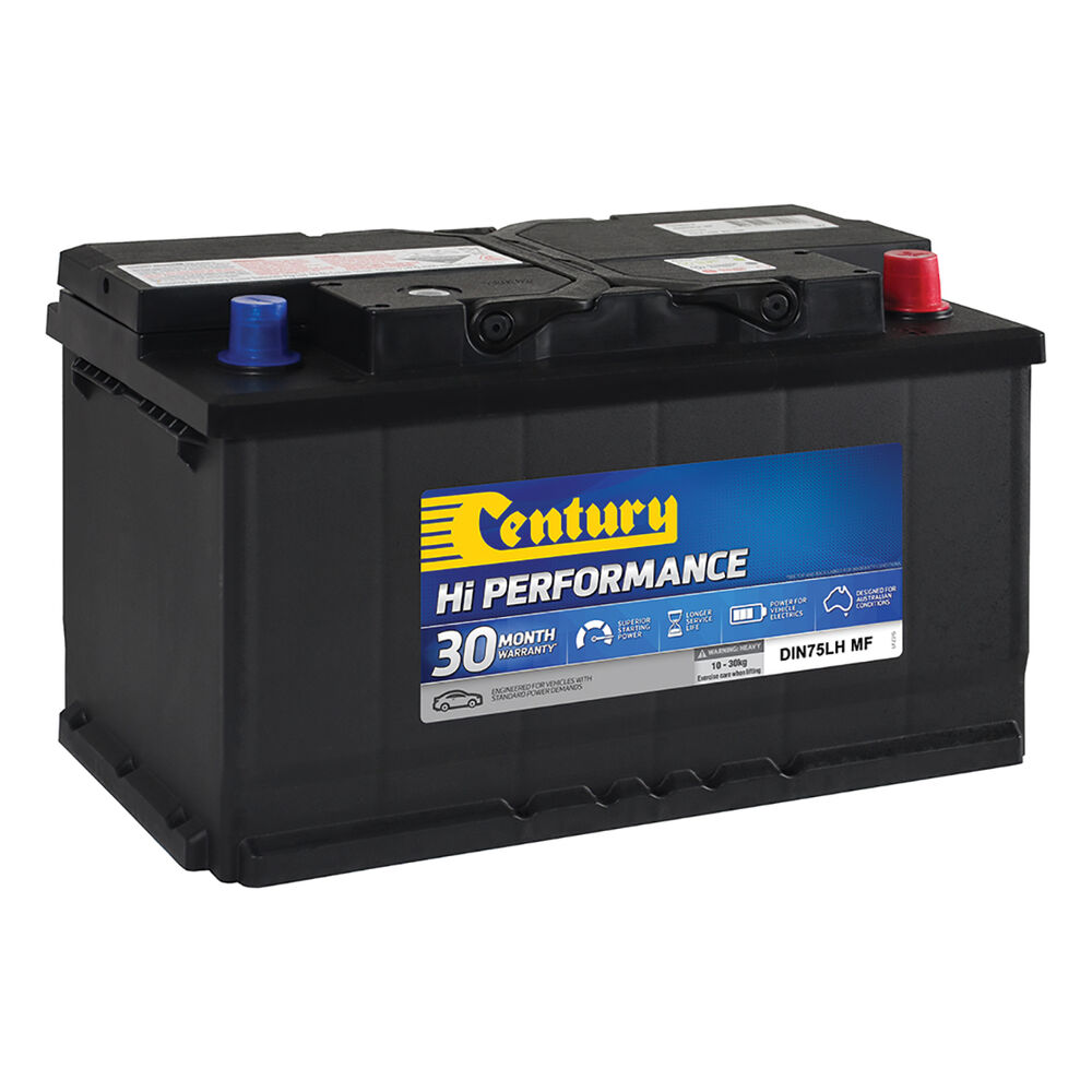 Century Hi Performance Car Battery DIN75LH MF | Supercheap Auto