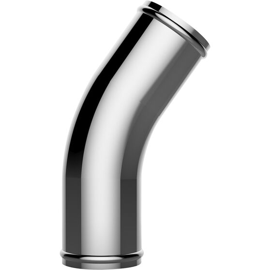 SAAS Universal Polished Aluminium 45 Deg Pipe SP63452, 63mm X 420mm ...
