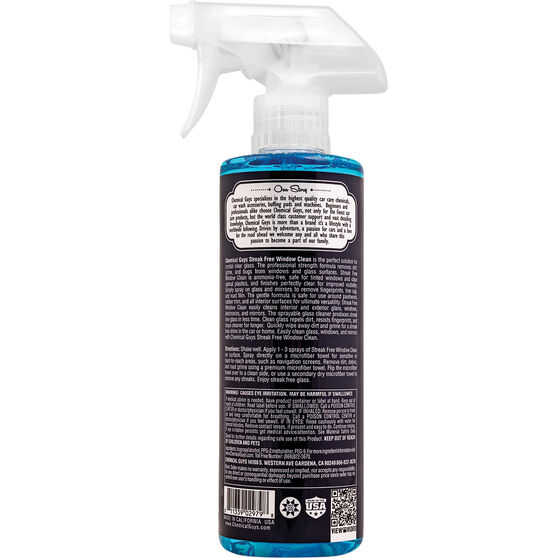 Chemical Guys Streak Free Window Cleaner 473mL | Supercheap Auto