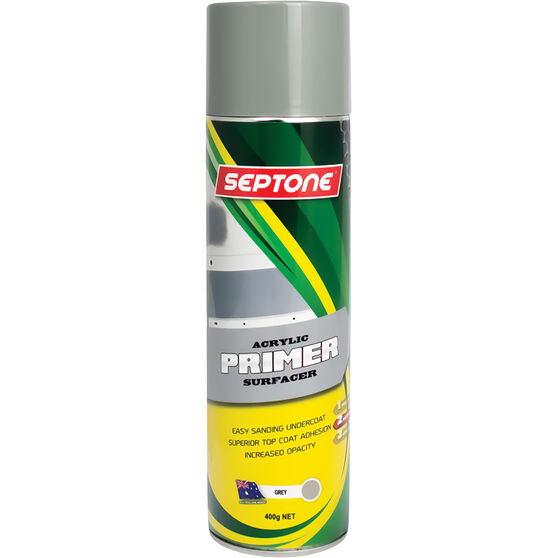 Septone® Acrylic Primer Surfacer, Grey - 400g | Supercheap Auto