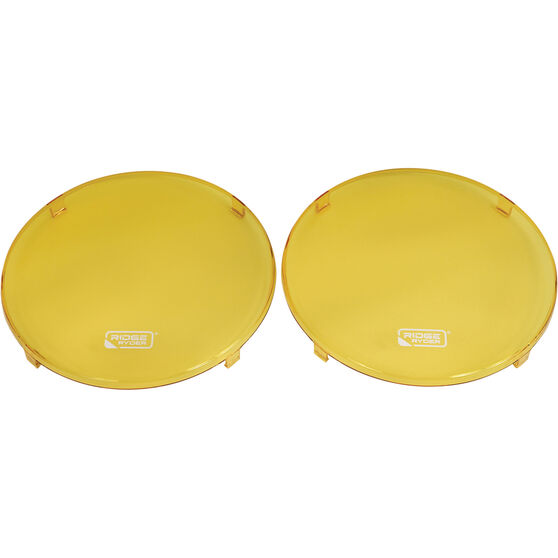 Ridge Ryder Driving Light Yellow Lens Cover Suit 224mm | Supercheap Auto