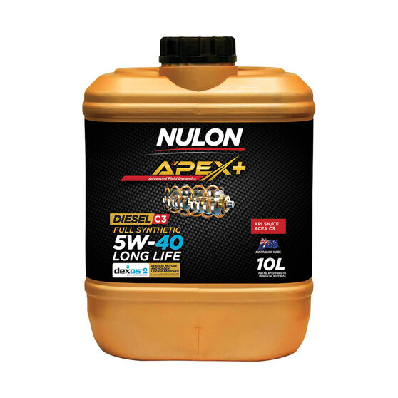 Nulon Apex+ 5W-40 Long Life Engine Oil 10 Litre | Supercheap Auto