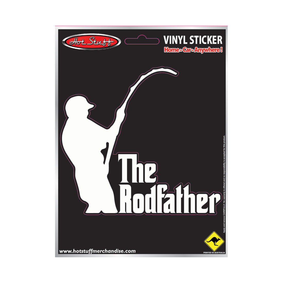 Hot Stuff Sticker Rod Father, Vinyl | Supercheap Auto